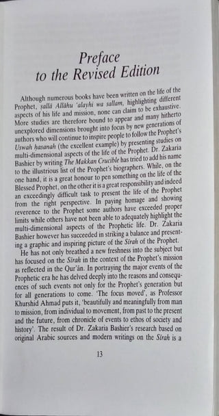 Life of the prophet in makkah by dr zakaria bashier | PDF