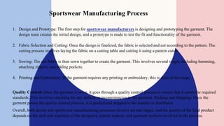 Life of UK Denim or Sportswear Manufacturer.pptx