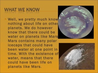 Life On Mars | PPT