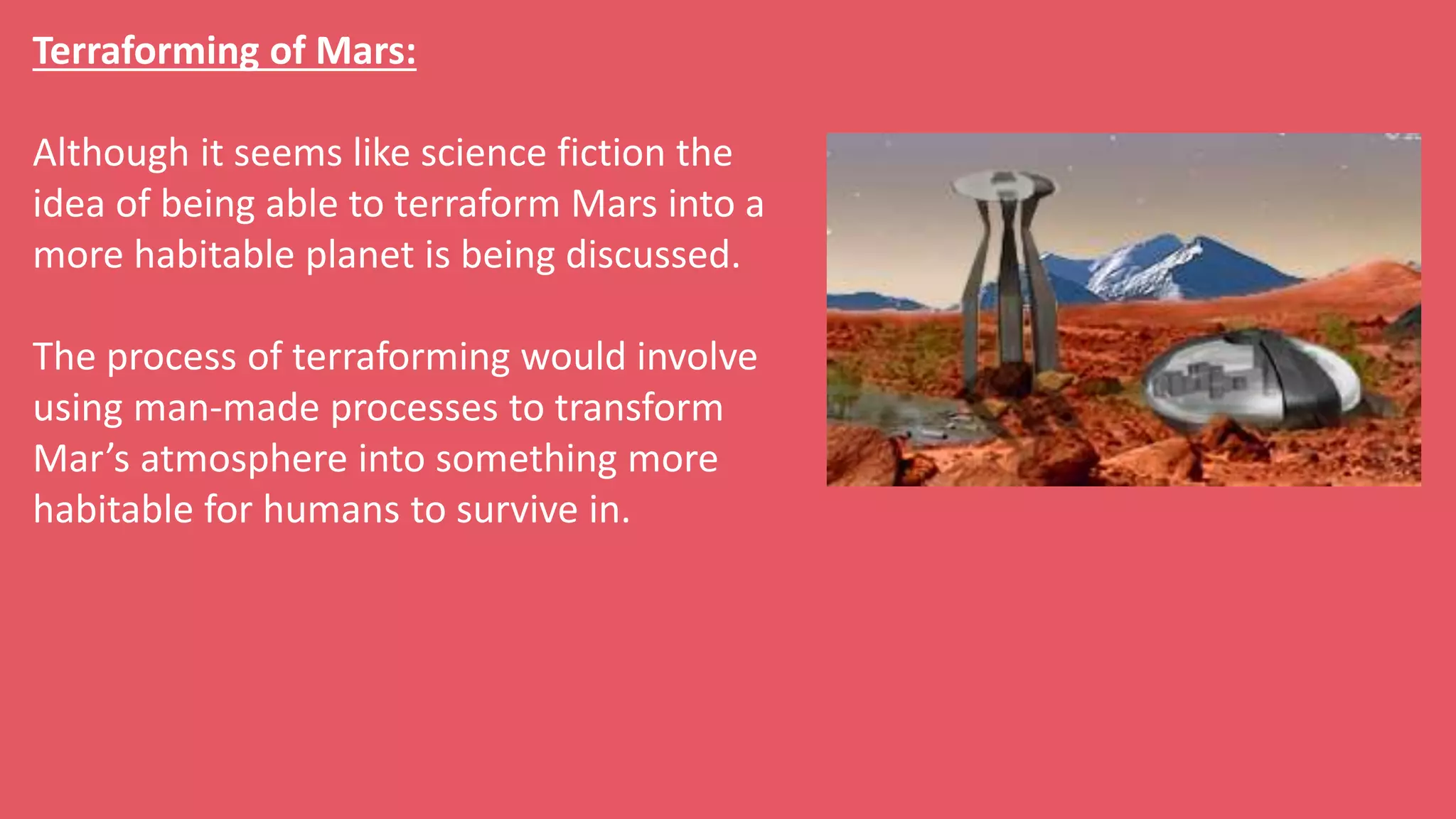 life on mars | PPT