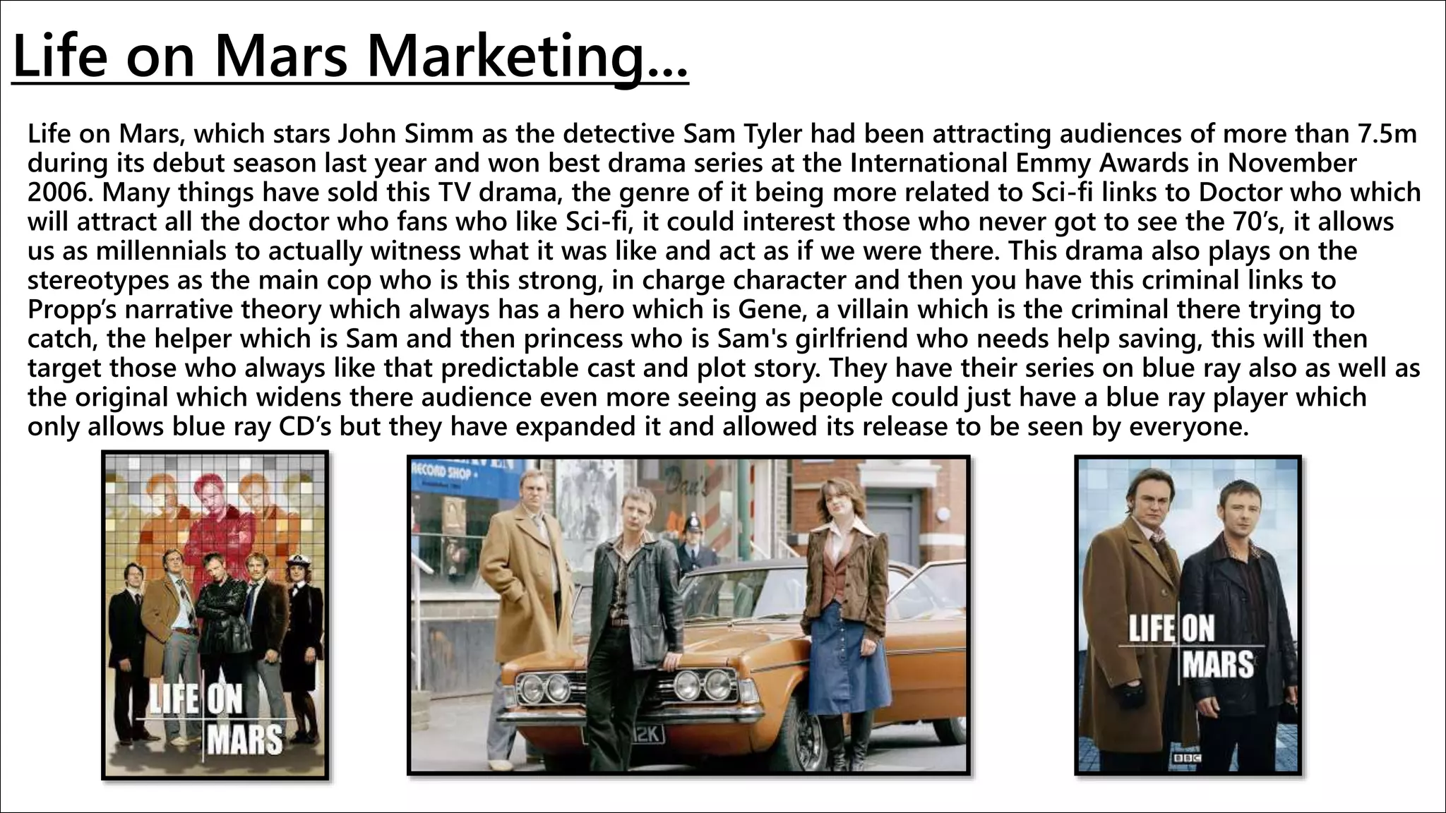 Life on mars marketing | PPTX