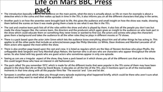 Life on mars marketing | PPTX
