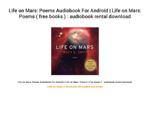 Life on Mars: Poems Audiobook For Android | Life on Mars: Poems ( free ...