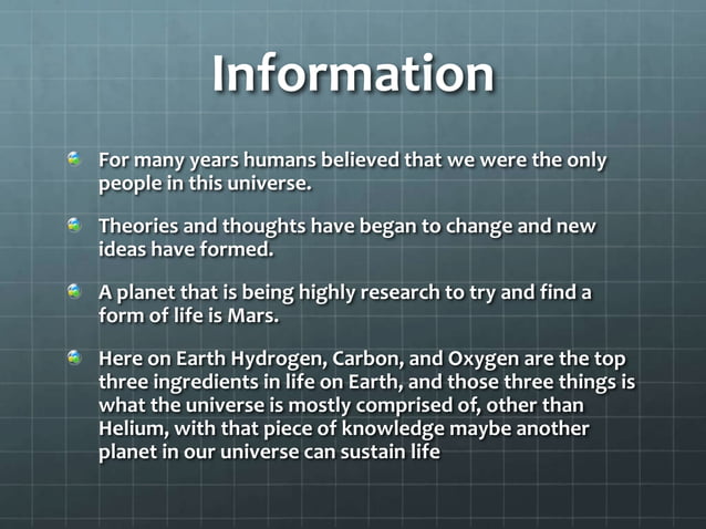 Life On Other Planets | PPTX