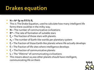 Life On Other Planets | PPT | Space and Astronomy | Science