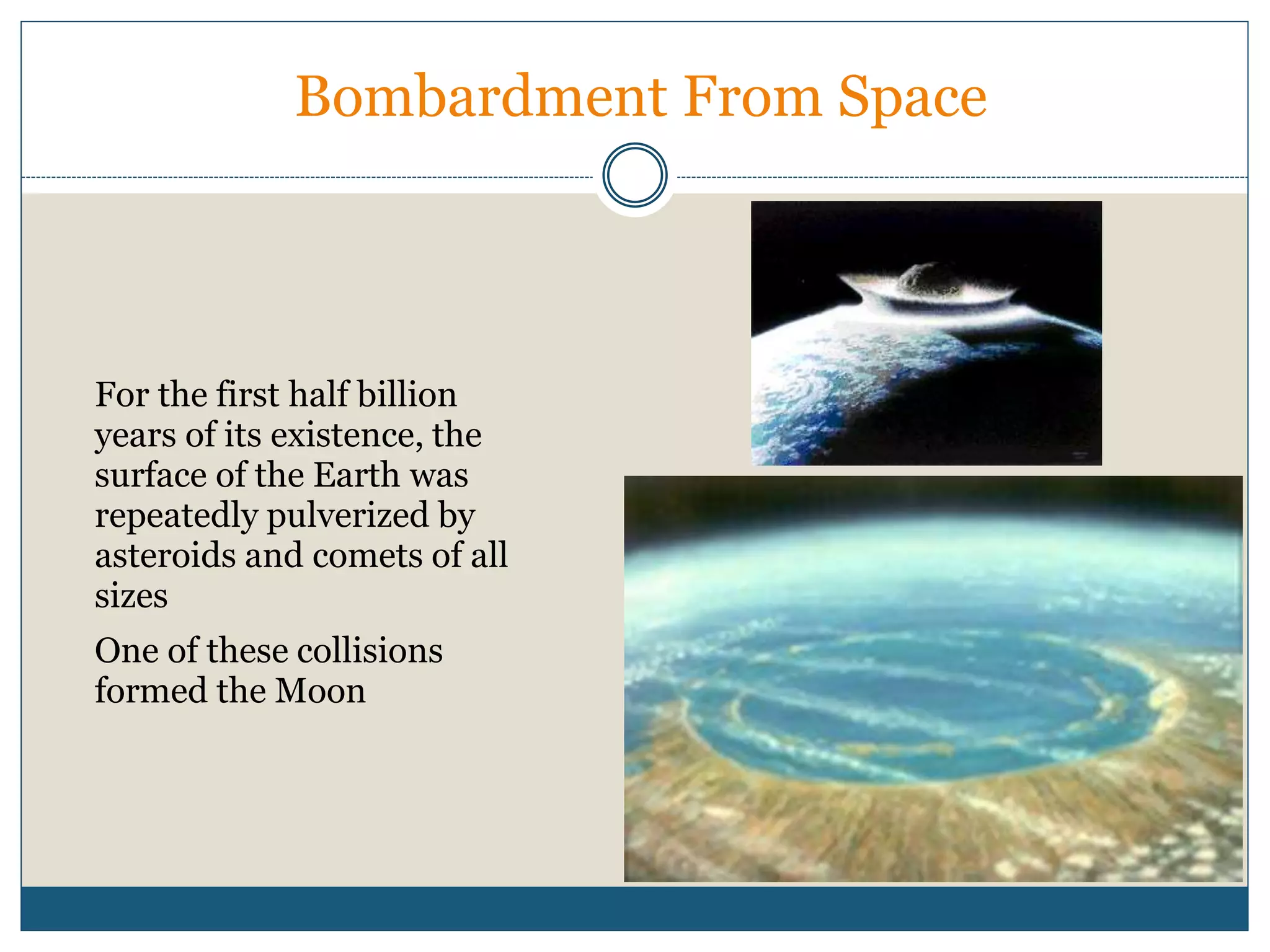 Evolution of Planet Earth and Life | PPTX