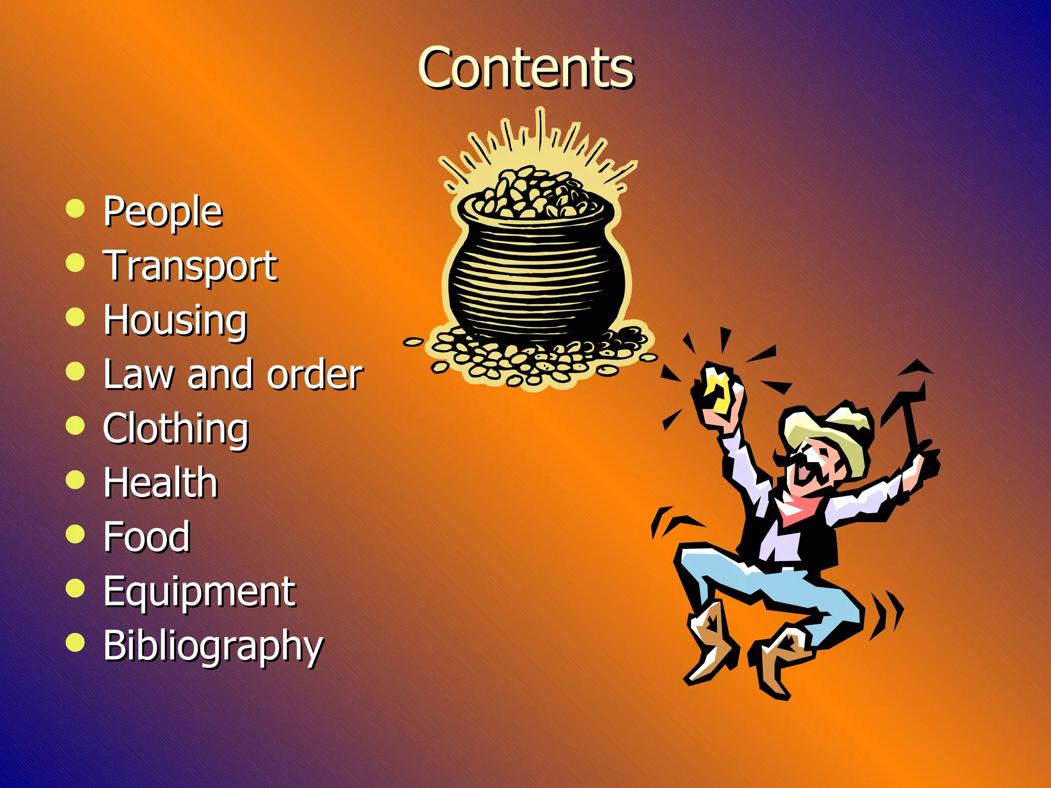 Life on the Goldfields | PPT