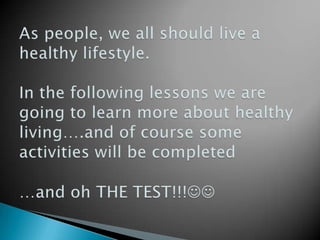 Life orientation lesson | PPT