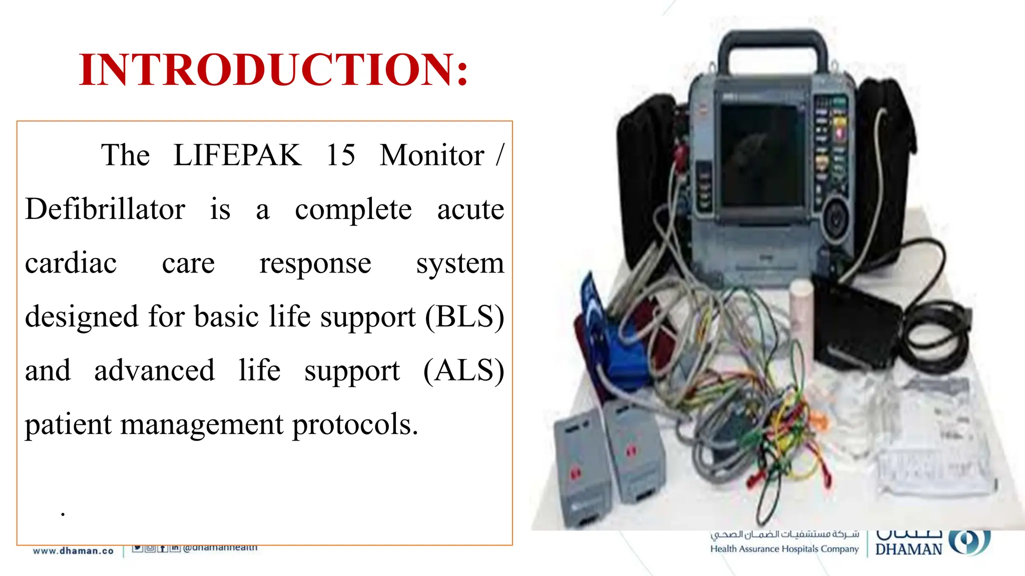 LIFEPAK 15 DEFIBRILLATOR and Monitorpptx | PPTX