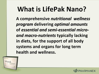 Lifepak Nano Intro | PPT