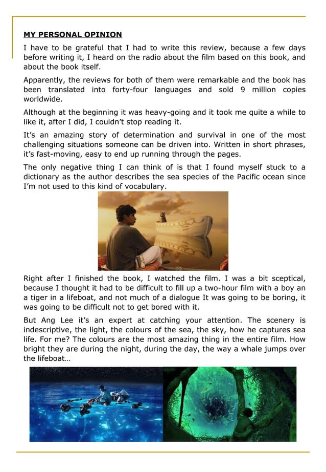 Life of Pi | PPT