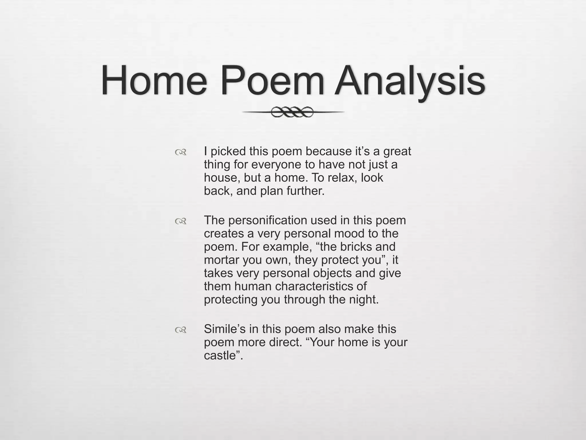 Life poems project | PPTX