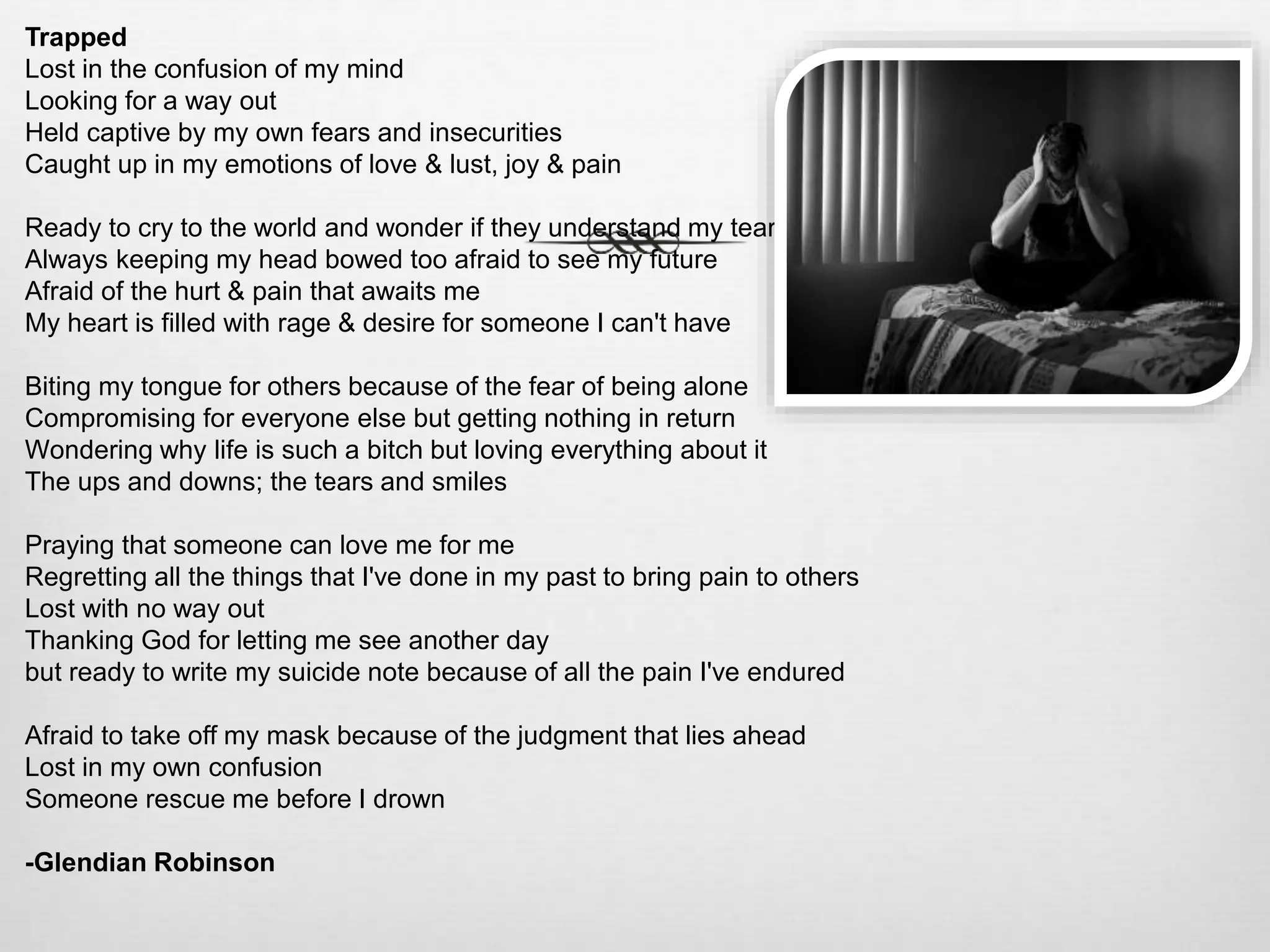 Life poems project | PPTX