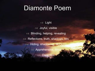 Life poems project | PPTX