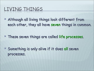 Life processes | PPT | Biological Sciences | Science