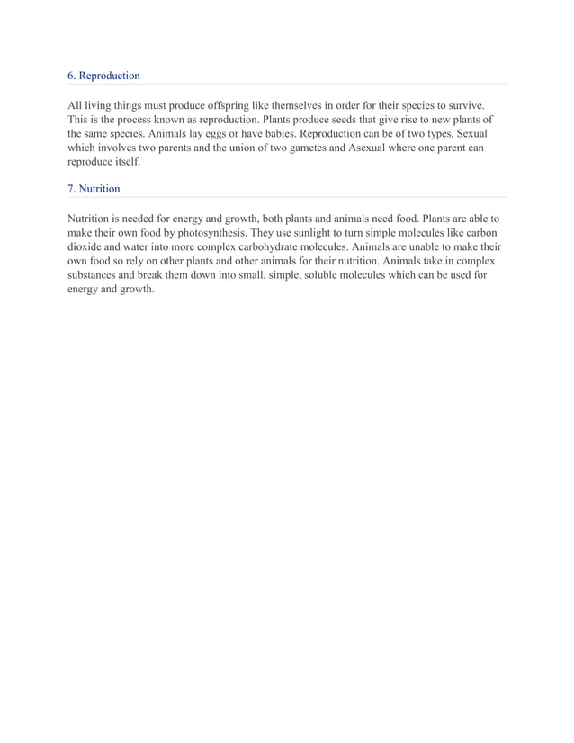 Life processes | PDF