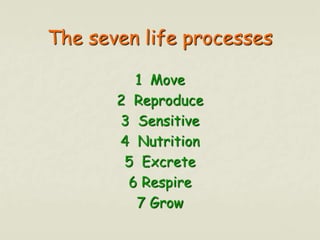 Life Processes | PPT