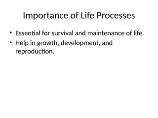 Life_Processes_ PPT for Class 10 without images | PPTX