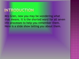 Life processes | PPTX