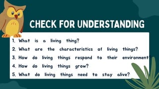 Life Processes in Living Things: Human, Plants, and Animals | PPT