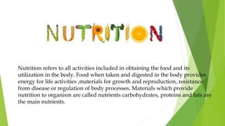 Life processes Part 1 (Nutrition) | PPTX