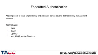 Federated Authentication in a Campus System | PPT