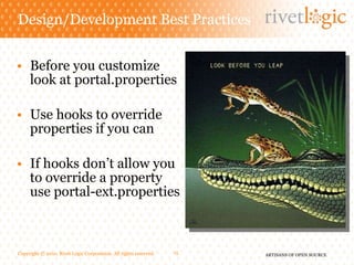 Liferay Developer Best Practices for a Successful Deployment | PPT | Internet | Computing