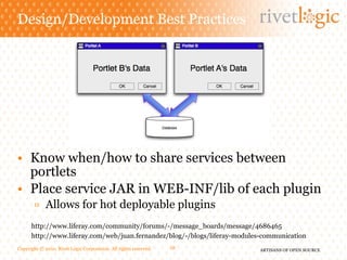 Liferay Developer Best Practices for a Successful Deployment | PPT | Internet | Computing