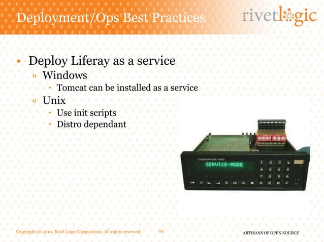 Liferay Developer Best Practices for a Successful Deployment | PPT