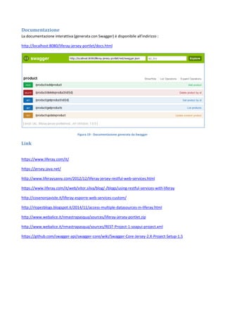 Creazione di una REST API in Liferay | PDF