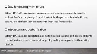 Liferay Digital Experience (DXP): Redefining customers experience | PPT