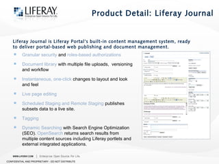 Liferay overview | PPT
