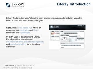 Liferay overview | PPT