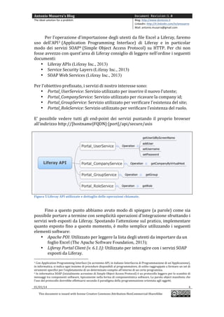 Liferay Web Services - Come importare utenti da un foglio Excel | PDF