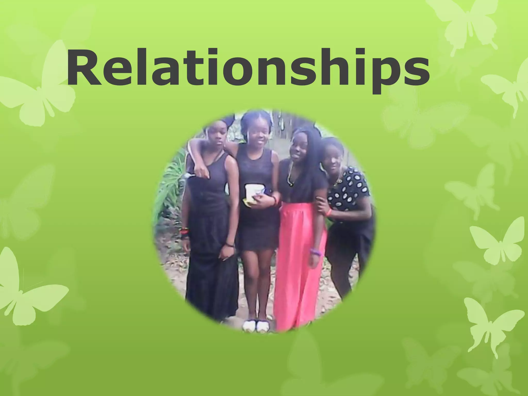 Life roles life orientation relationships | PPTX