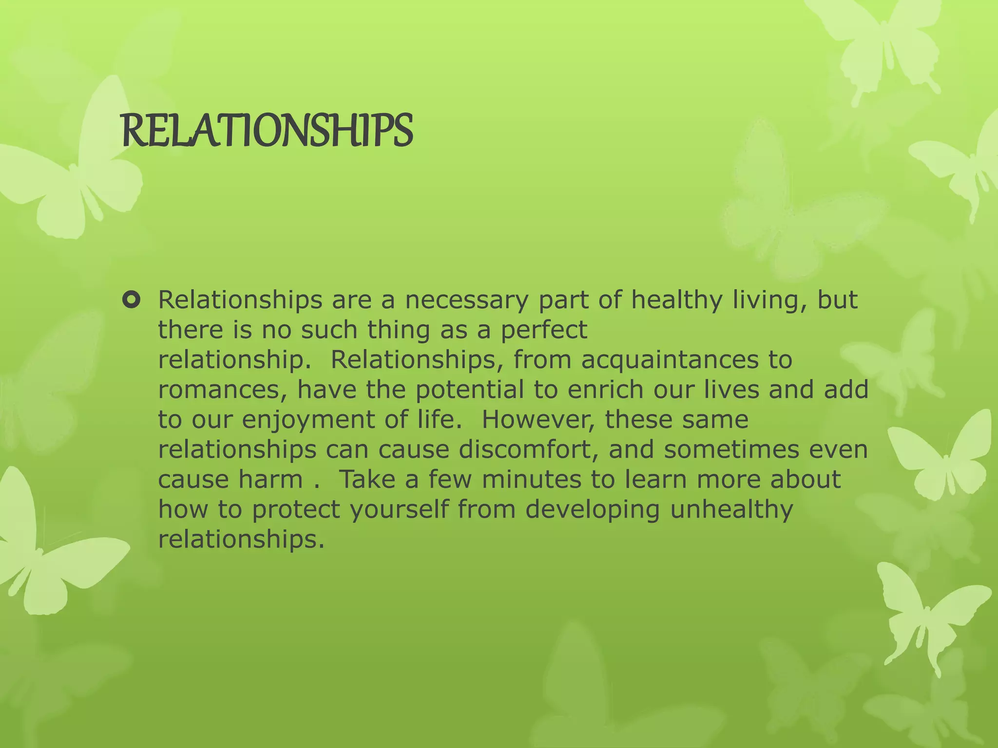 Life roles life orientation relationships | PPTX