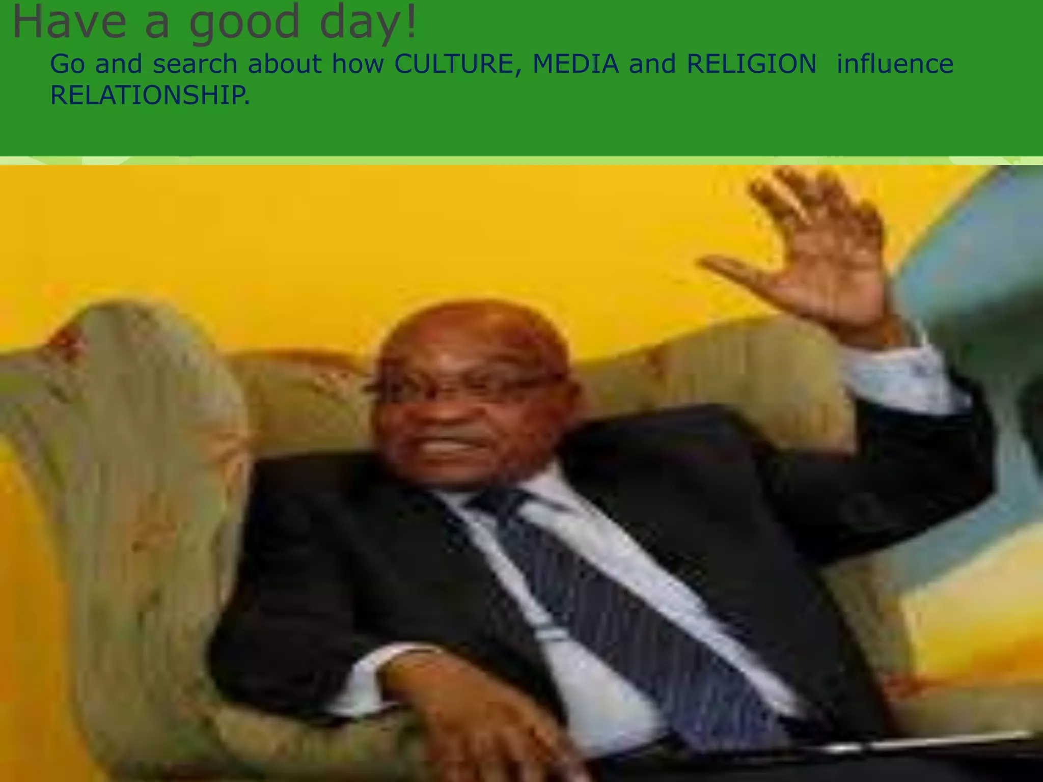 Life roles life orientation relationships | PPTX