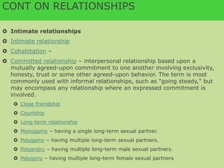 Life roles life orientation relationships | PPTX