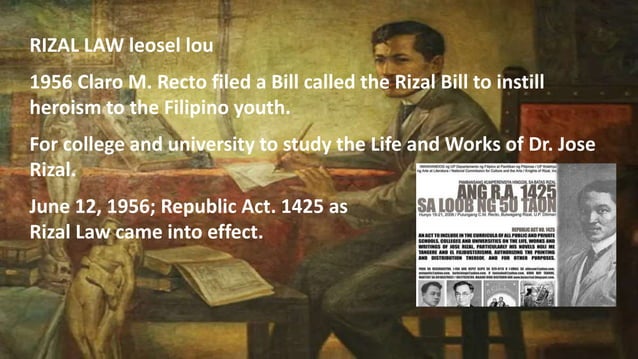 Why to study the Life and works of Rizal | PPTX | Politics