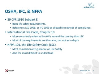 Life Safety Code: NFPA 101, IFC 2015 & OSHA Subpart E | PDF