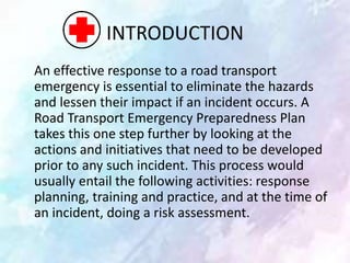 Transport Emergencies | PPTX