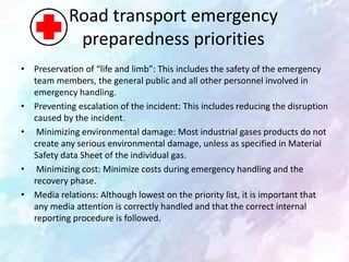 Transport Emergencies | PPTX