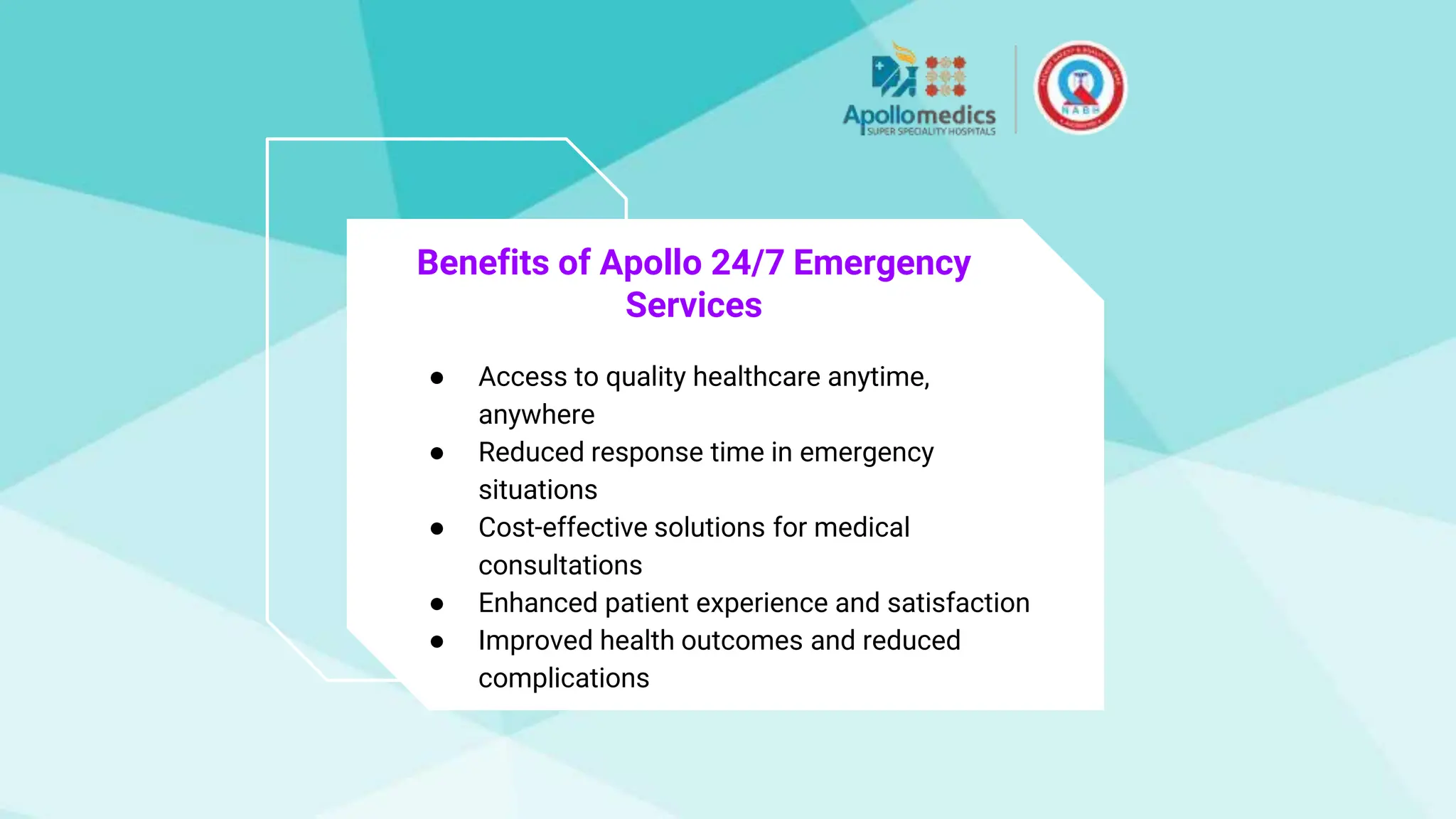 Lifesaving Care Anytime, Anywhere : Apollo 24/7 Emergency Services | PPTX