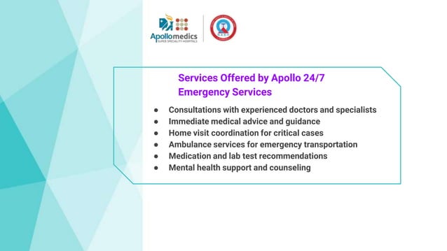 Lifesaving Care Anytime, Anywhere : Apollo 24/7 Emergency Services ...