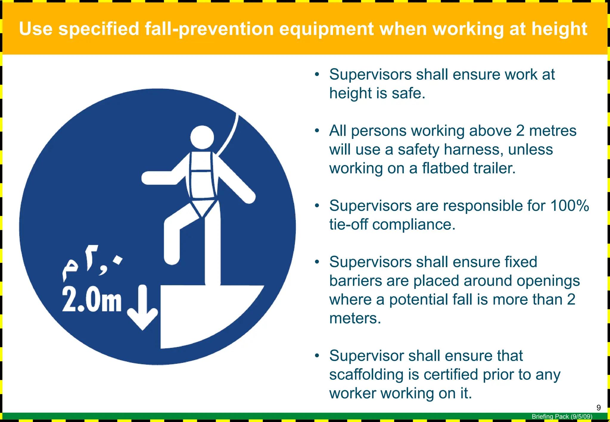 Life-Saving Rules provide workers in the industry with the actions they ...