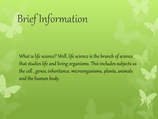 Life science | PPTX