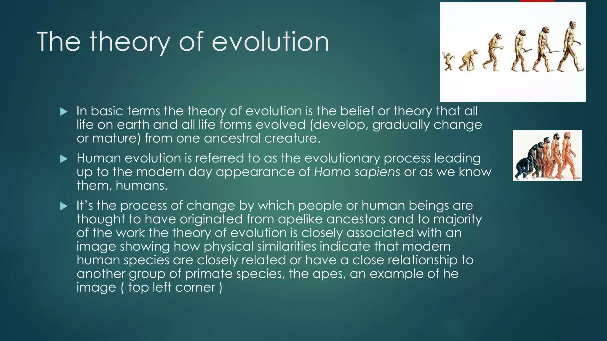Life science evolution | PPTX