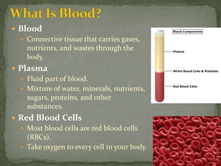 Life Science 2.2 : Blood | PPTX