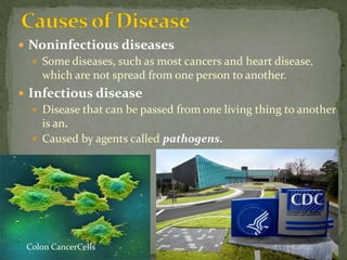 Life Science 6.1 : Disease | PPTX