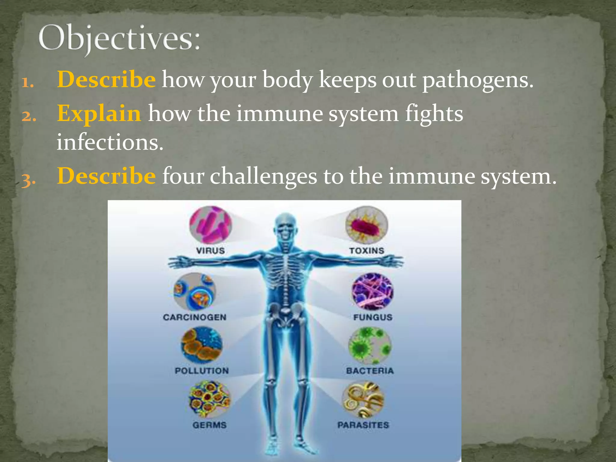 Life Science 6.2 : Your Body Defenses | PPTX